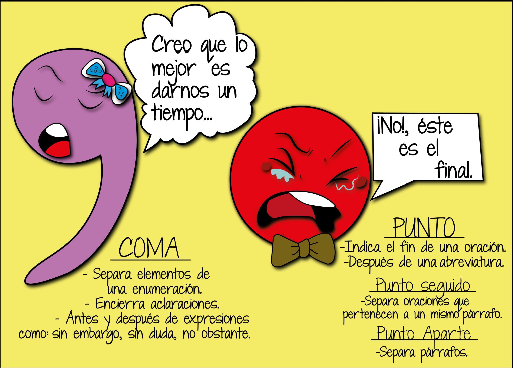 Qué significa punto y coma en una relacion de pareja
