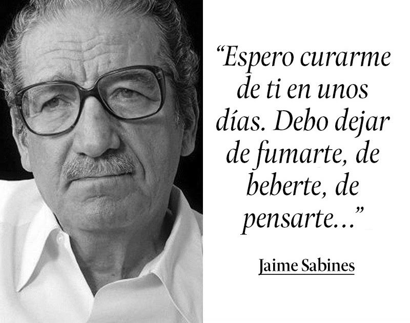 Cuál es la idea central del poema Espero curarme de ti