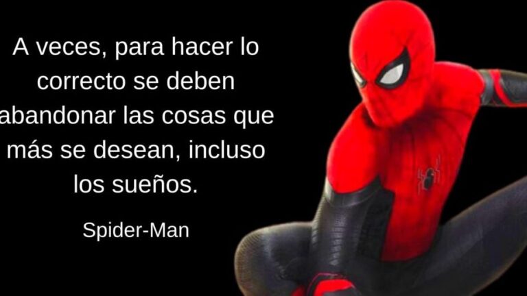 Las mejores frases de Spiderman para inspirarte a ser un héroe | Todo ...