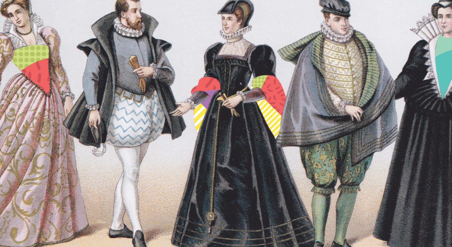 Diferencias en la vestimenta: época colonial vs. actual